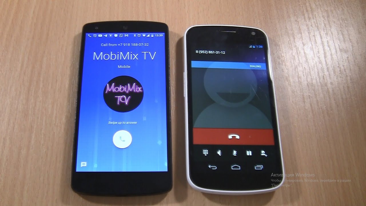 Incoming & Outgoing call at the Same Time LG Google Nexus 5 2013 ...