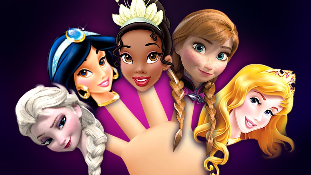 Princess Finger Family - Nursery Rhymes & Kids Songs | Hahatoons Songs ...