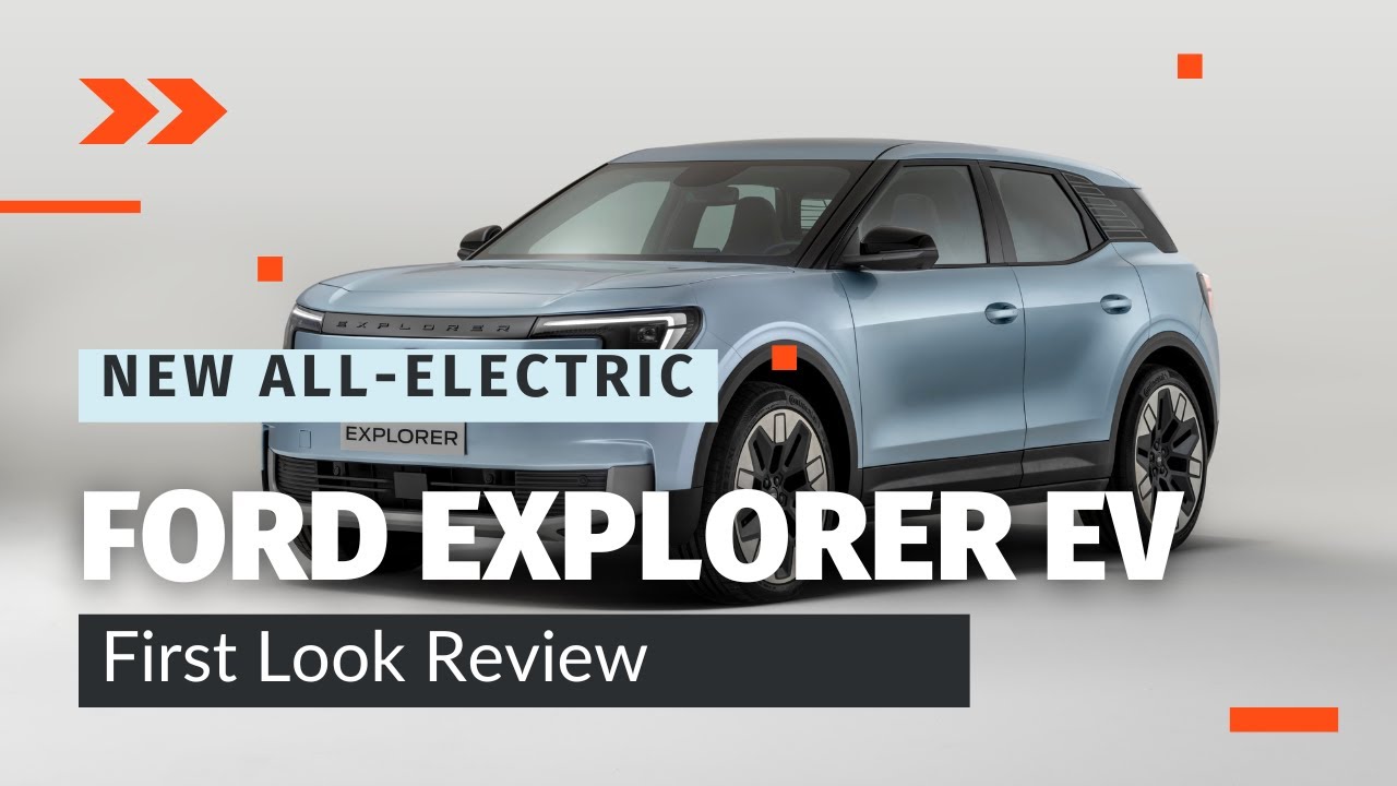 First look. All-New Ford Explorer EV: The Ultimate Electric SUV for ...