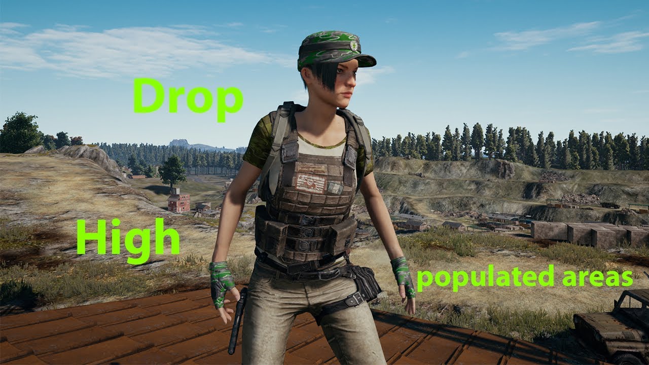 PUBG: Guide how to drop hot-spots - YouTube