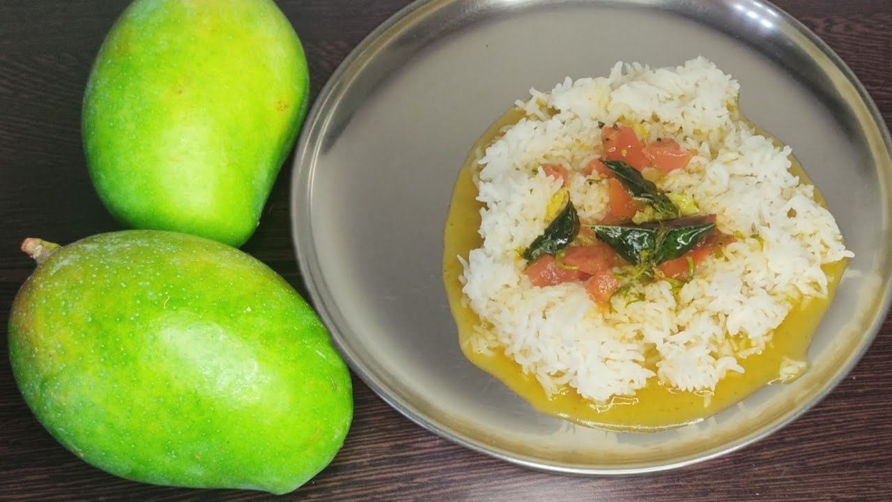 Raw mango rasam recipe/rasam recipe/quick and tasty rasam - YouTube