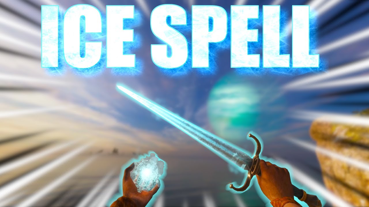 New ICE SPELL in Blade and sorcery... | Blade and sorcery mod - YouTube