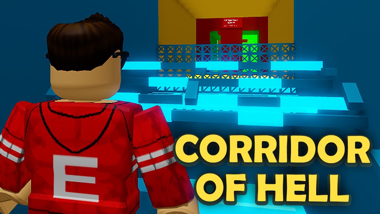 O CORREDOR MAIS DIFÍCIL DO ROBLOX - Roblox Corridor of Hell - YouTube