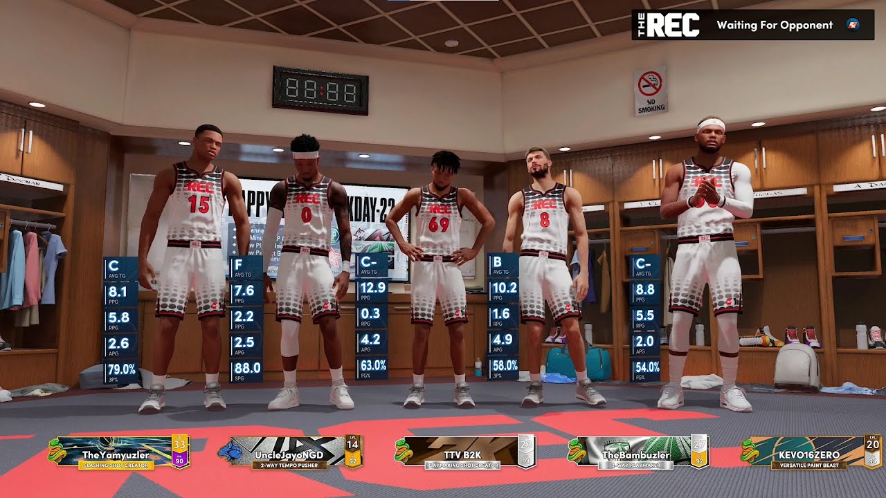 BEST 2K22 REC SQUAD IN 2K HISTORY #2k22 #2kREC - YouTube