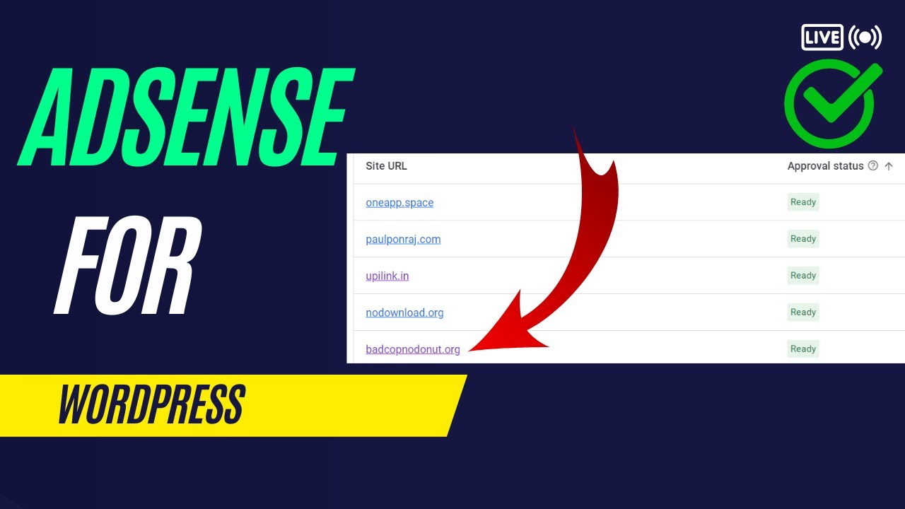 Adsense approval for Wordpress 2023 - Easy & Fast Method - YouTube