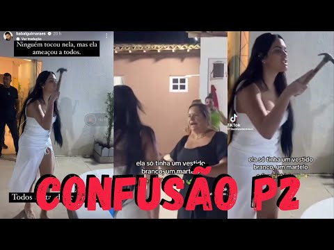 CONFUSÃO PARTE 2 | EMILY GARCIA ENTRA COM UM MARTELO NA CASA DE SEU EX E DELA E QUEBRA #emilygarcia