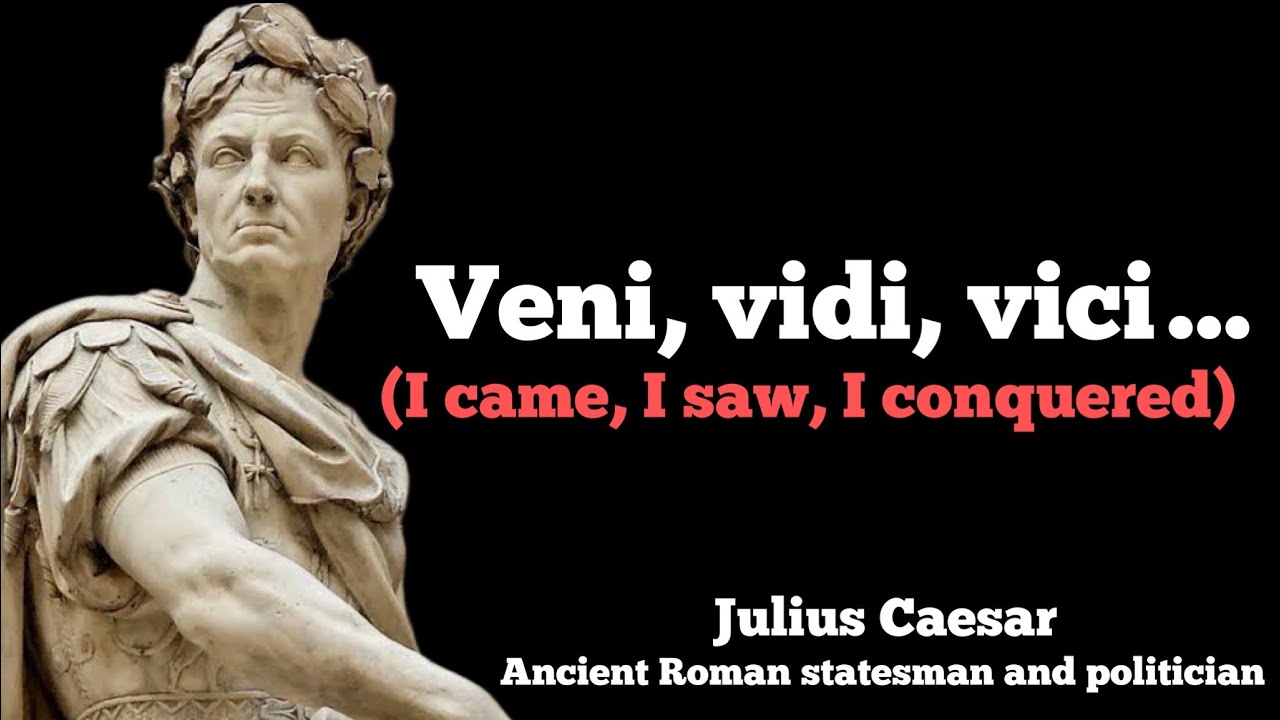 Julius Caesar's Legacy | Timeless Quotes for Success and Leadership ...