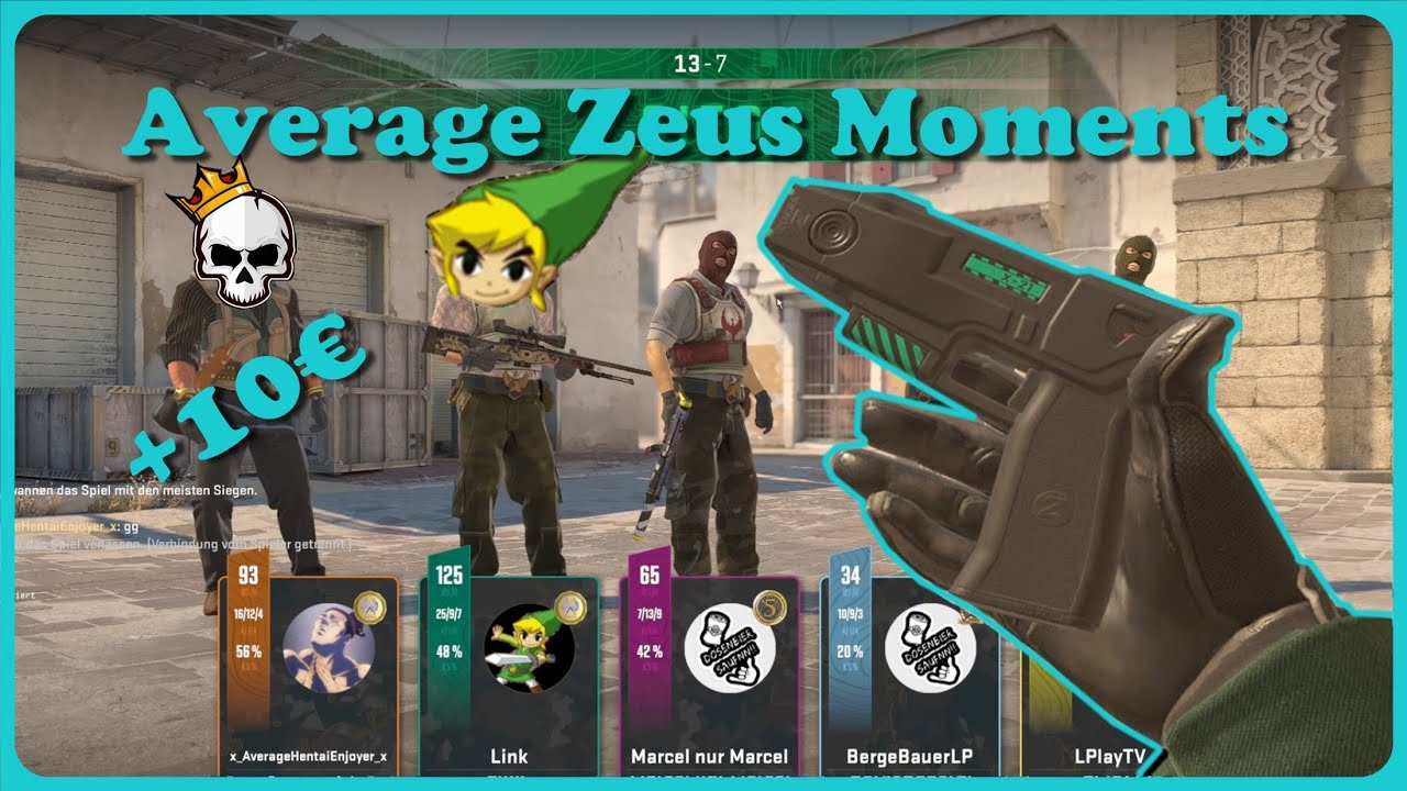 Average Zeus Moments |CS2 - YouTube