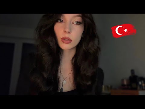 ASMR | trying to speak Turkish - Türkçe asmr