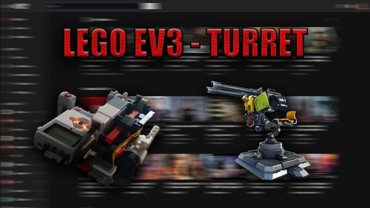Lego EV3 - Turret - YouTube