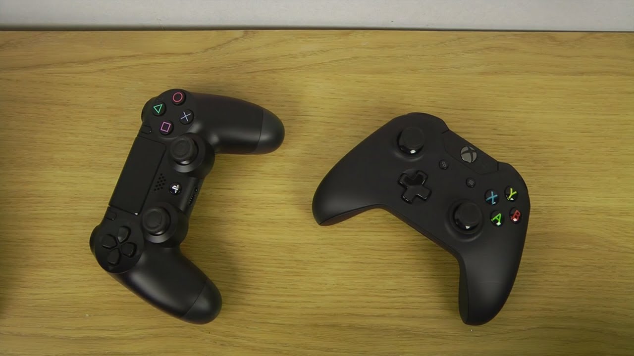 Sony PlayStation 4 Dual Shock 4 vs. Xbox One Wireless - Controller ...
