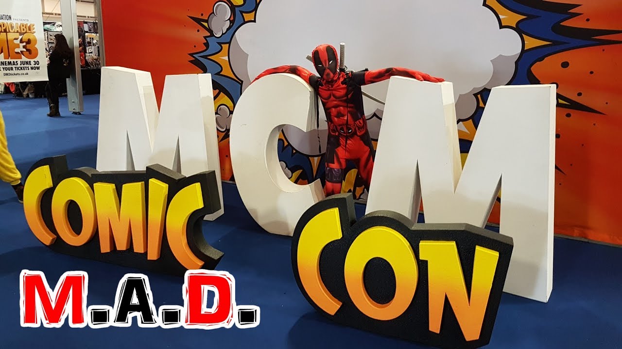 Deadpool goes to Belfast MCM Comic Con 2017 - YouTube