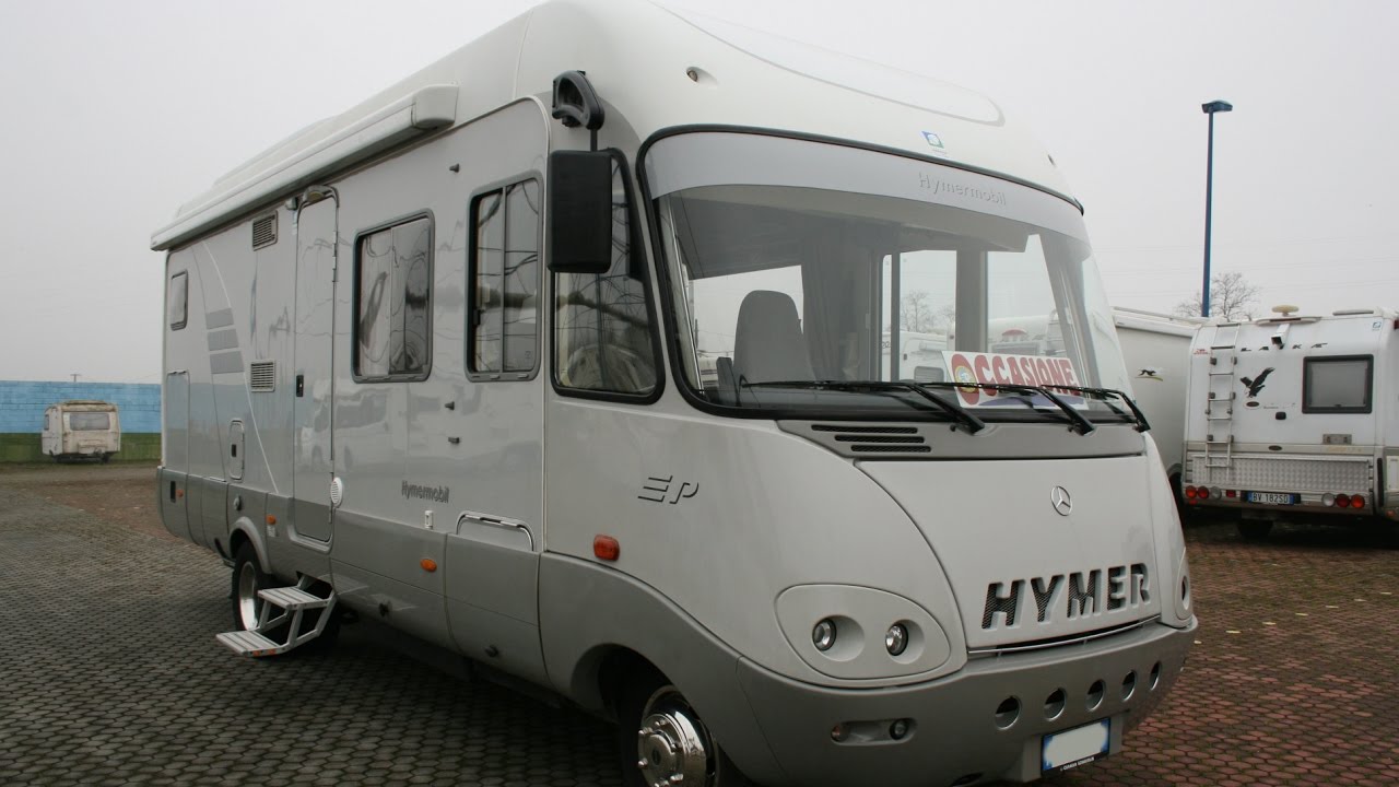 Hymer S KLASS 740 motorhome del 2006 - YouTube