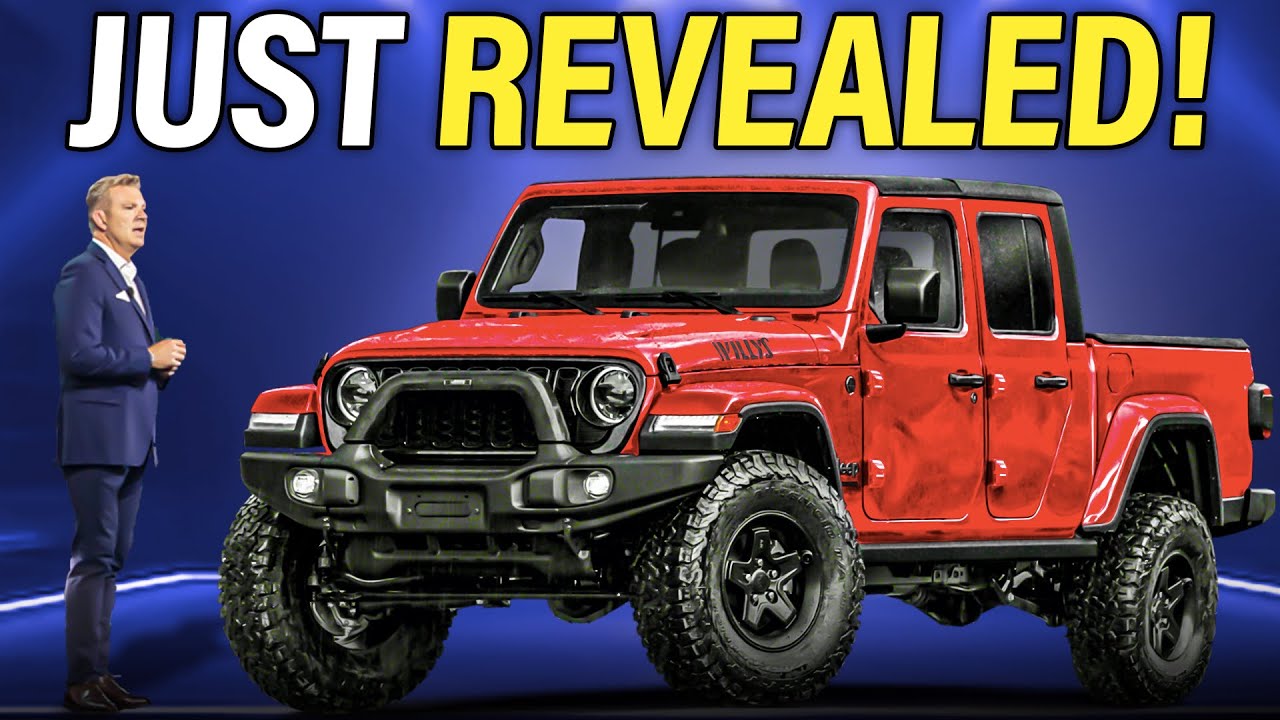 Jeep Ceo Reveals ALL NEW 2024 Jeep Gladiator & SHOCKS Everyone! - YouTube