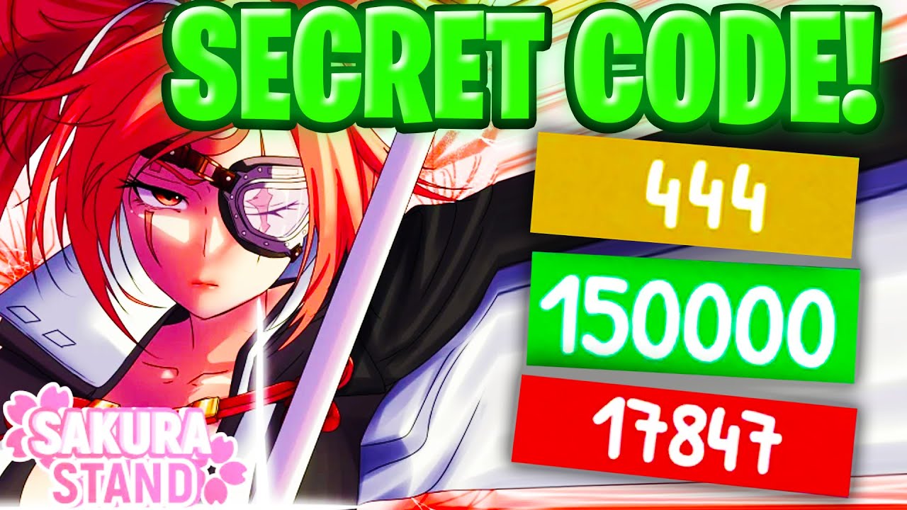 Sakura Stand SECRET CODES! - YouTube