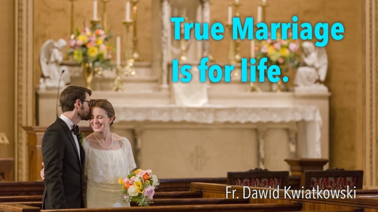 🇺🇸True Marriage is for Life. One short sermon on Marriage and Communion ...