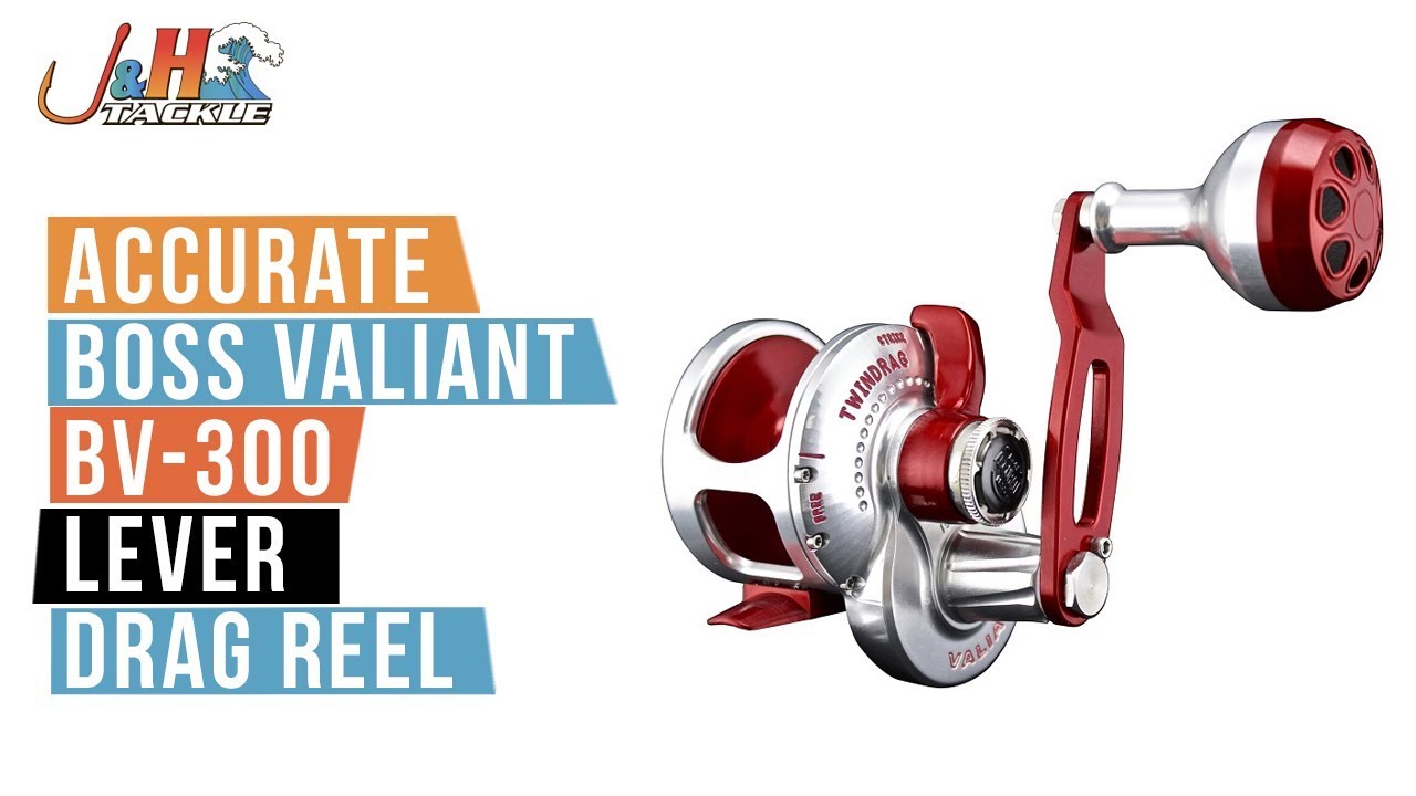 Accurate Boss Valiant BV-300 Lever Drag Reel | J&H Tackle - YouTube