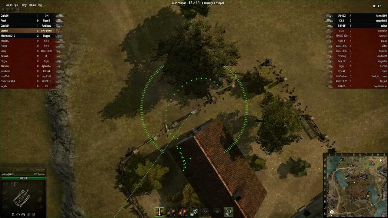 World of Tanks: GW Panther - 8 kill (Swamp) - YouTube