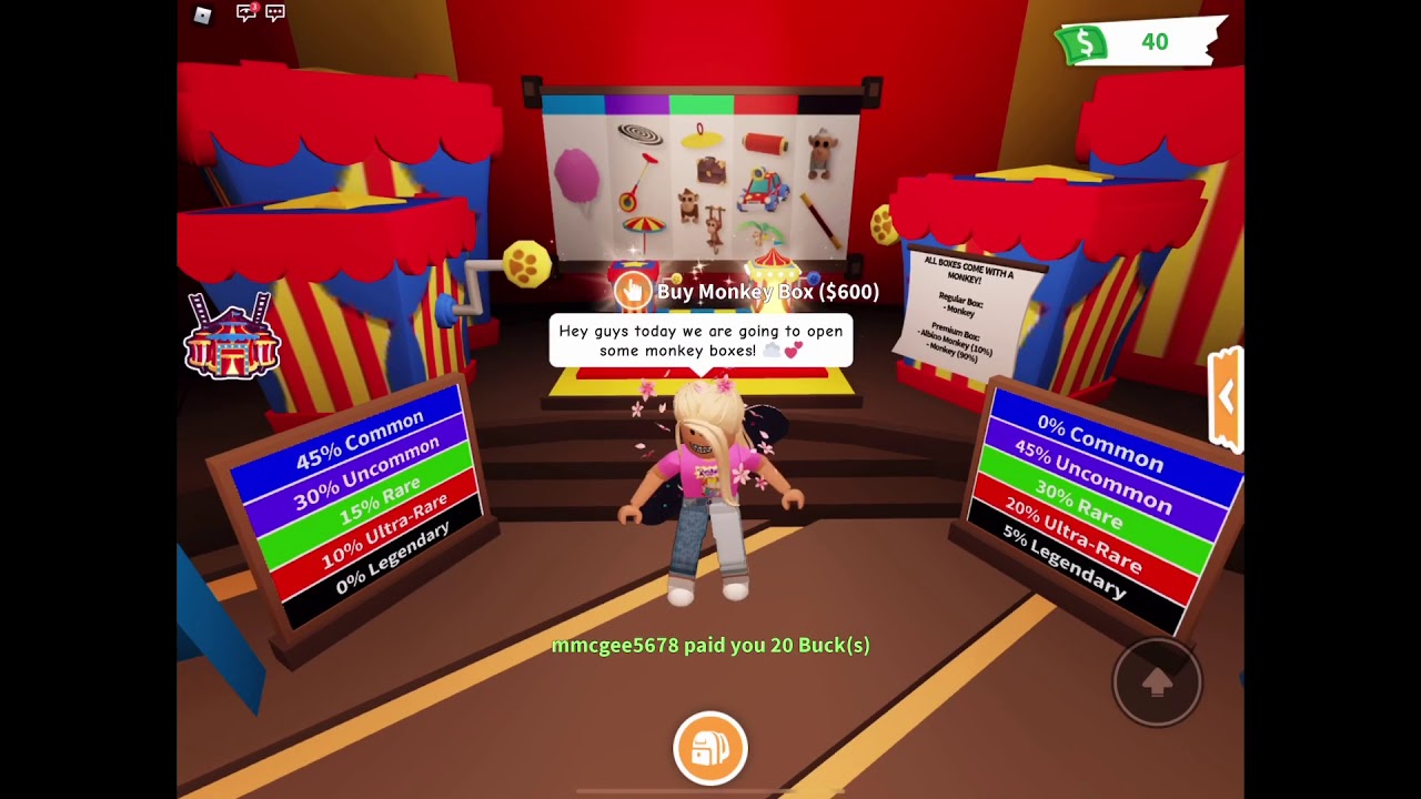 Opening 10 monkey boxes! ☁️🙈 ft.bubbly.roblox.x - YouTube