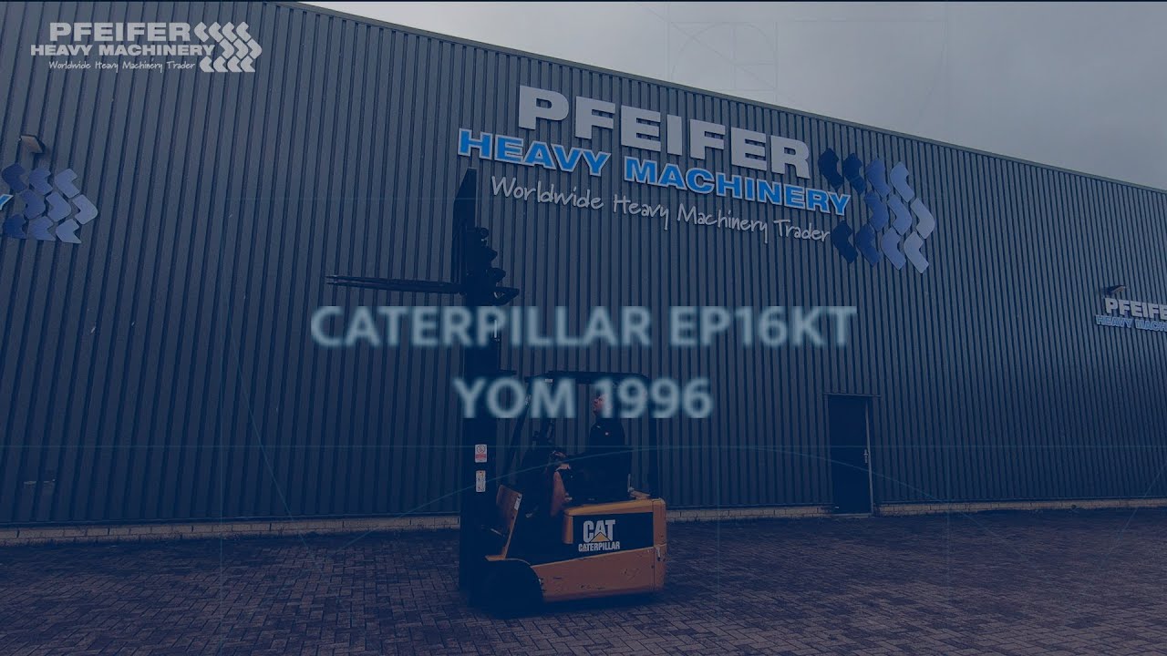 Caterpillar EP16KT 1996 - YouTube
