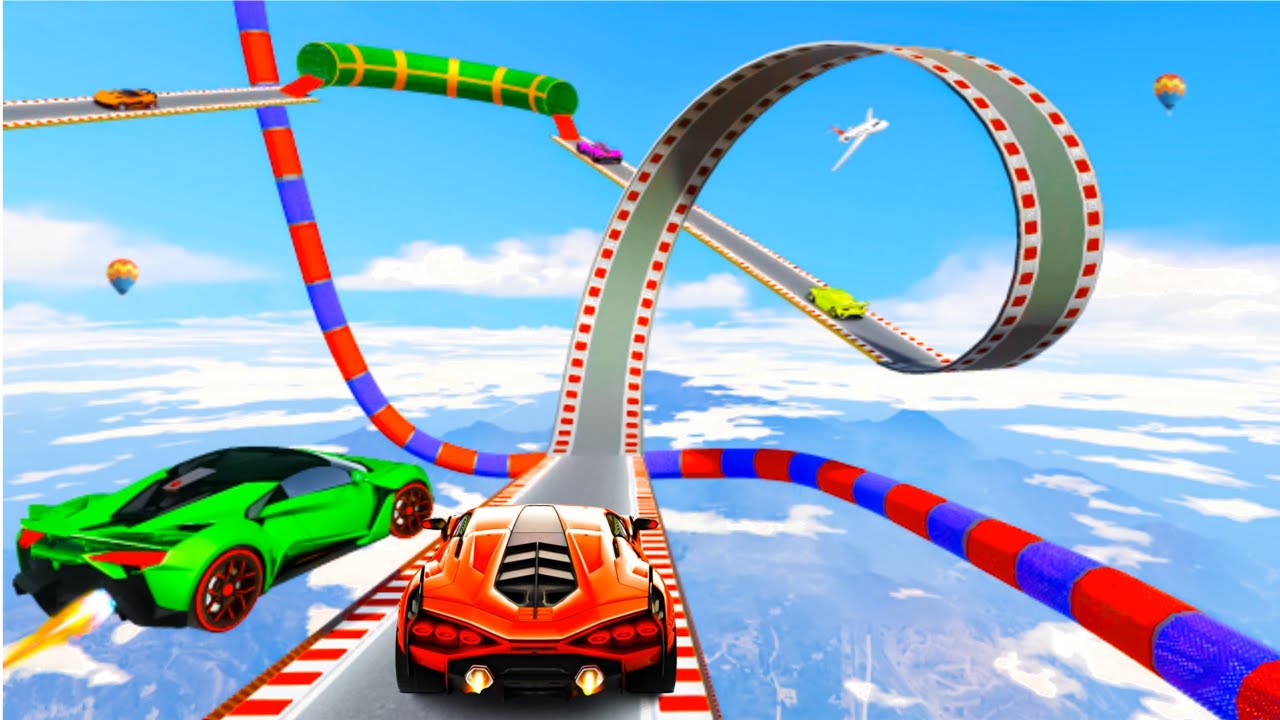 Impossible Car Stunts Driving - Mega Ramps Ultimate Race 3D - GTA V ...