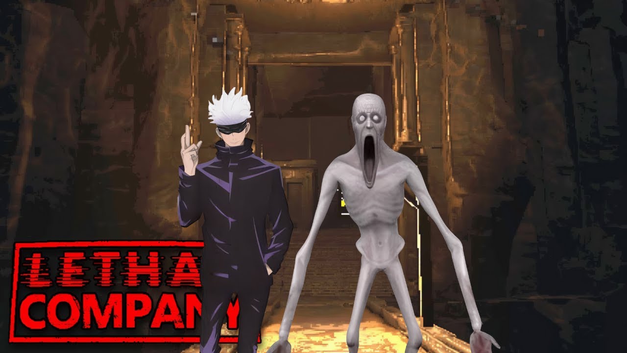 Gojo and Scp 096 Explore Atlass_Abyss Modded Map- Modded Lethal Company ...