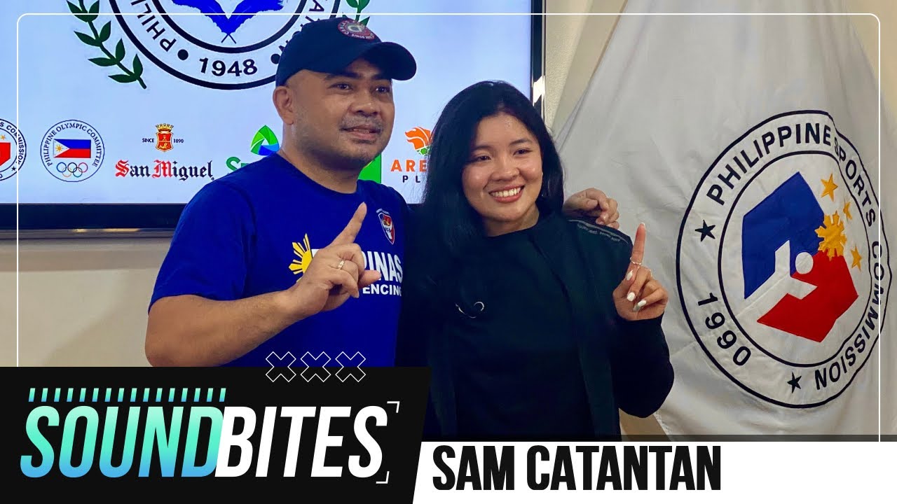 Sam Catantan, coach Amat Canlas speak on PH’s fencing chances in the ...
