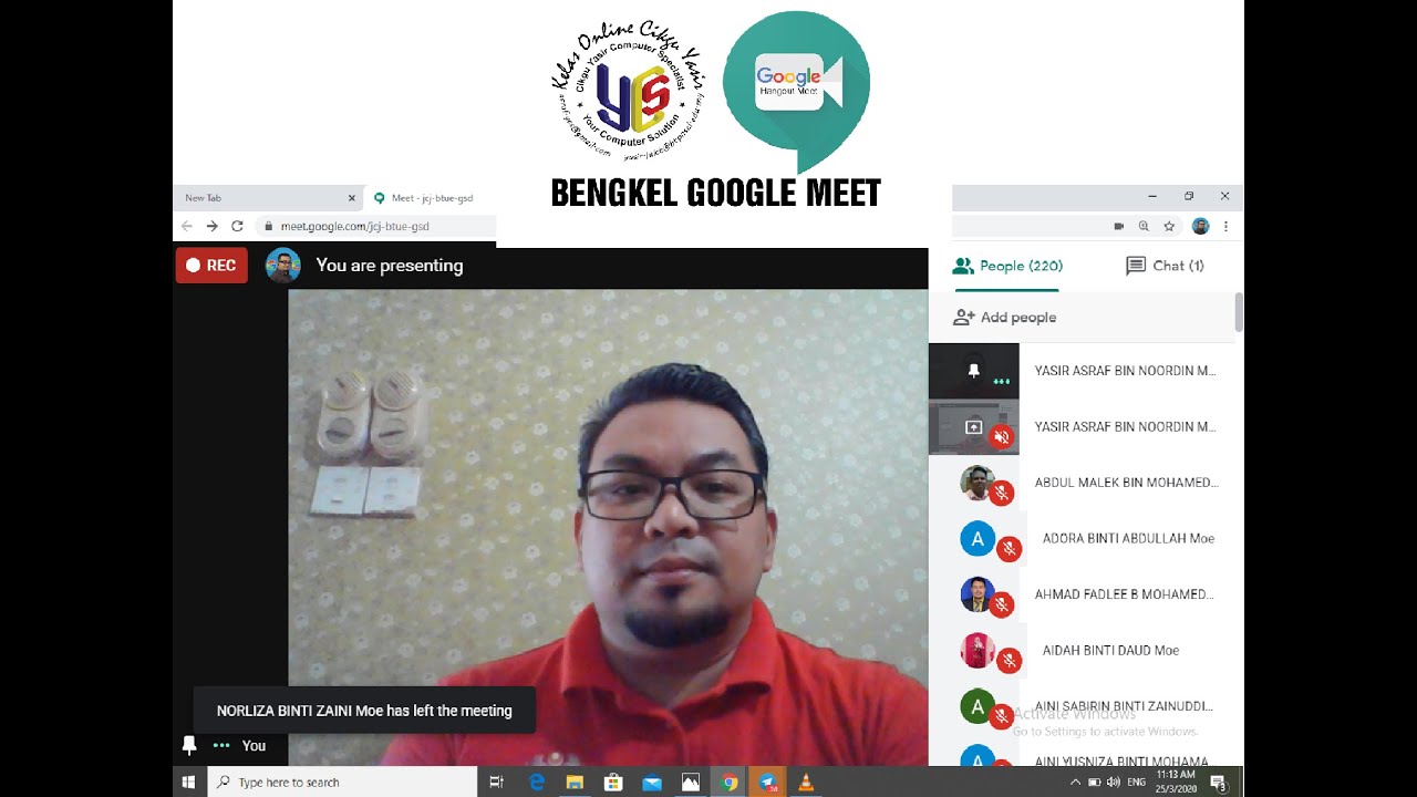 Tutorial Google Hangouts Meet - YouTube