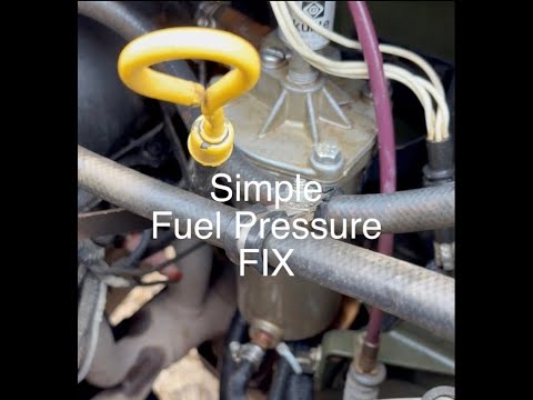 HMMWV Humvee 6.5 Simple Fuel Filter Pressure Fix - YouTube