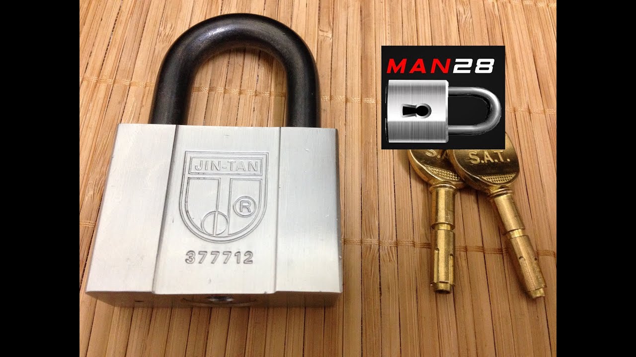 [11] 60mm Jin-Tan Lock. Interesting tubular lock variant! - YouTube