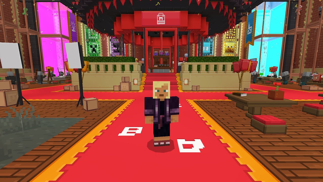 Let's Join the Eerie Mojang Office Party Event in Minecraft - YouTube