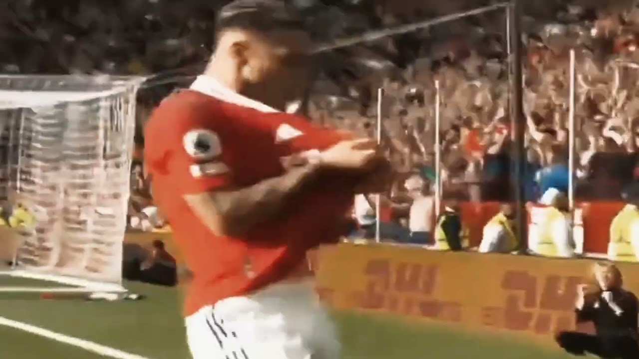 Antony goal vs arsenal - YouTube