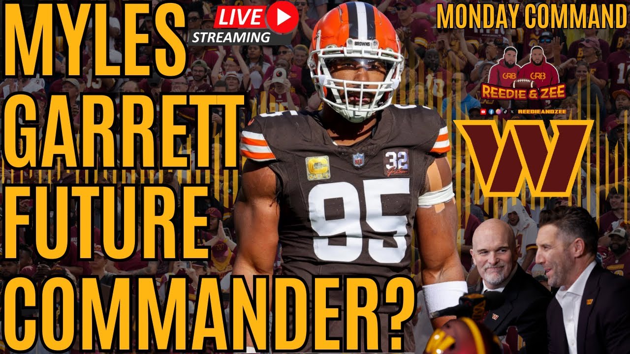 Myles Garrett - Future Commander? Monday Command - YouTube