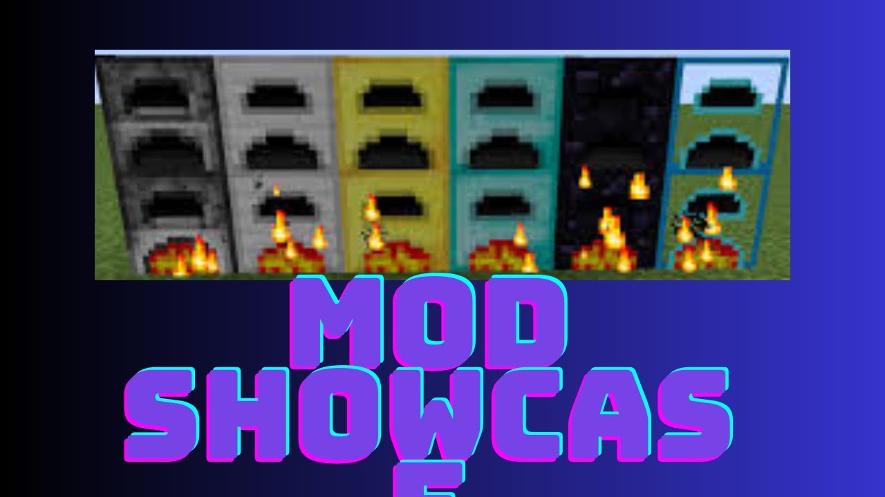 iron furnace| minecraft mod showcase indonesia - YouTube
