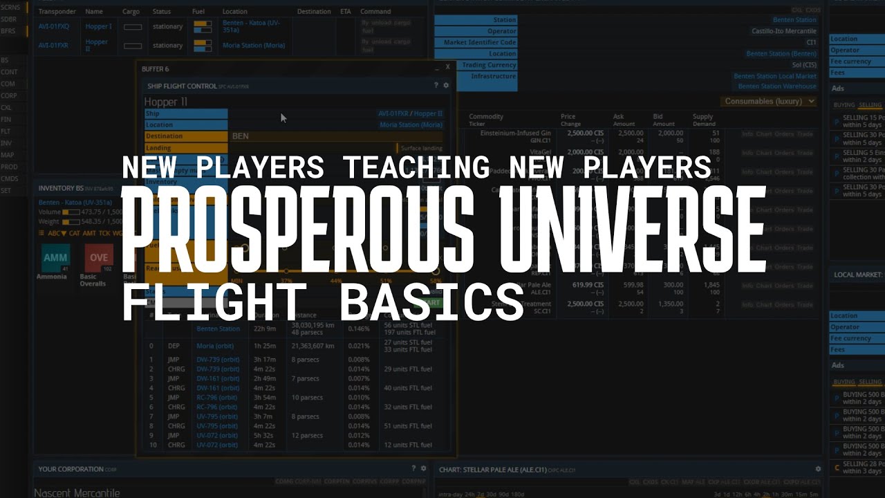 Prosperous Universe | New Player's Teaching New Players: EPISODE 3 ...