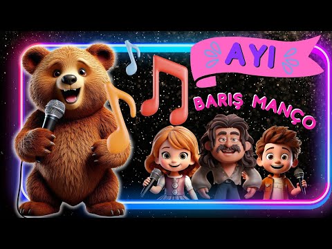 Barış Manço – Ayı  | Çocuklar İçin Eğlenceli Animasyon!