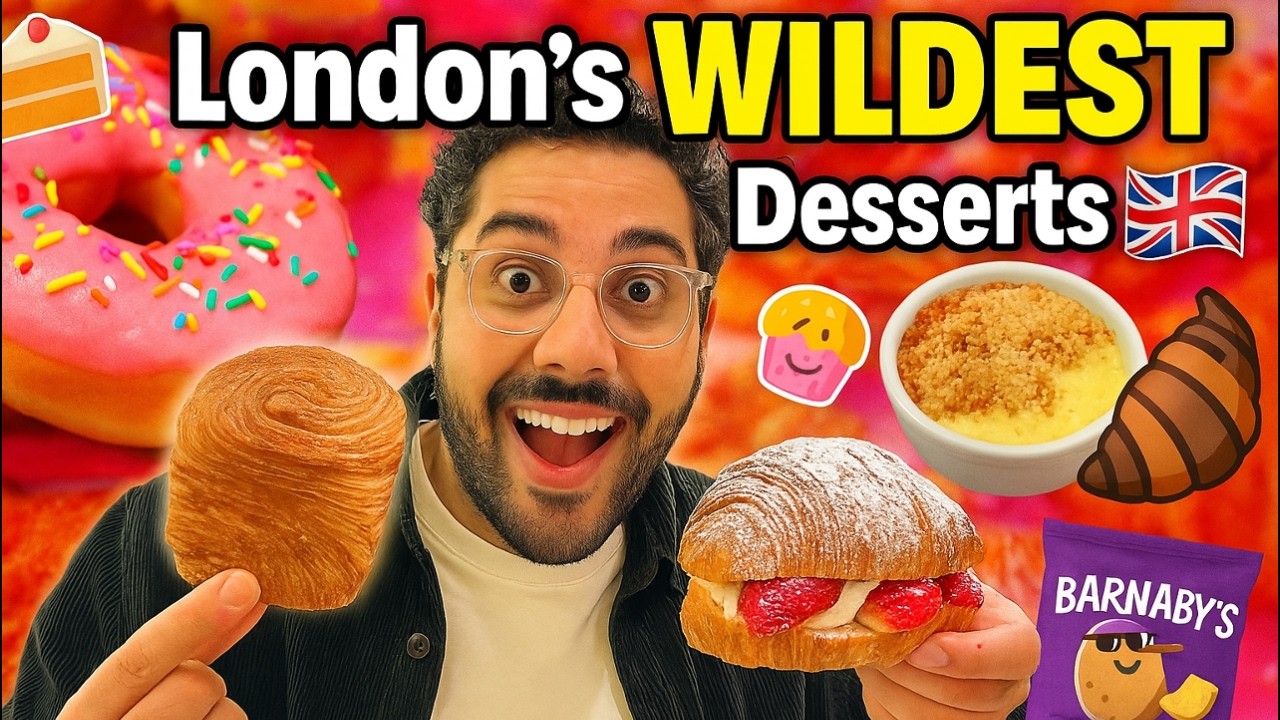 I Went on a Dessert Binge in London’s Sweetest Spots! - YouTube
