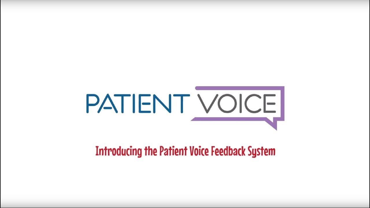 PATIENT VOICE - HOW ORGANISATIONS USE PATIENT VOICE - YouTube