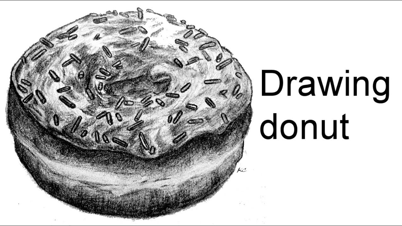 Drawing donut - YouTube