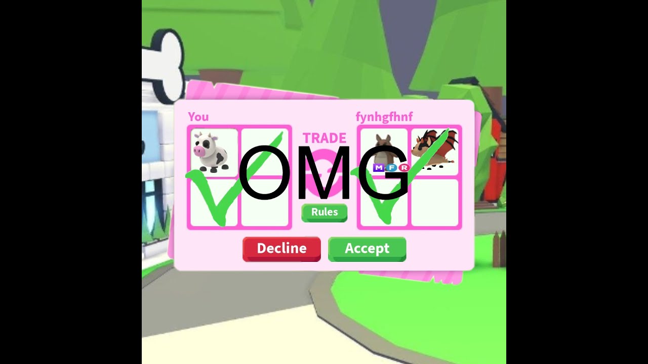 NEW INTRO Trading My FR Cow In Adopt Me Roblox! BIG OVERPAY - YouTube