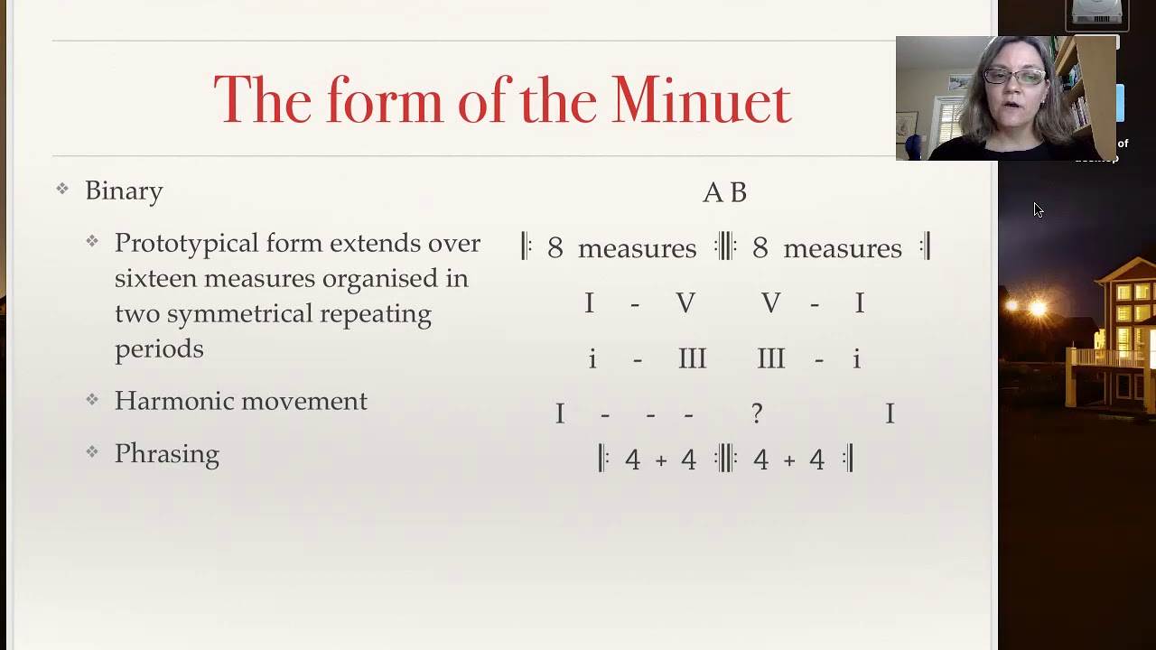 Ch 22 Introduction to the Minuet - Video 2: Form - YouTube