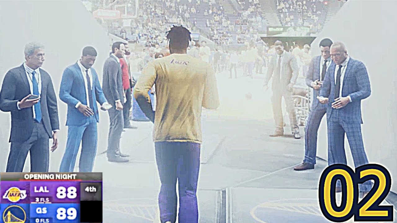 NBA 2K23 My Career | First NBA Game EP2 - YouTube