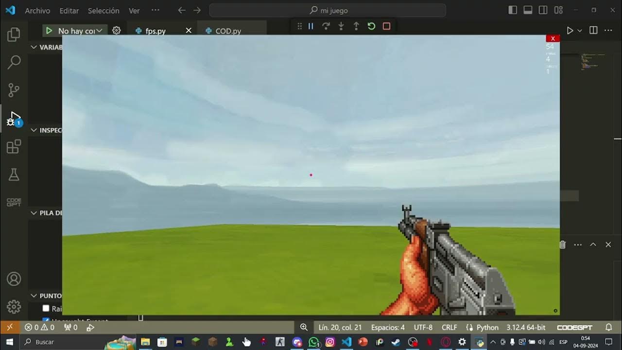Como Hacer un FPS en Ursina Python - YouTube