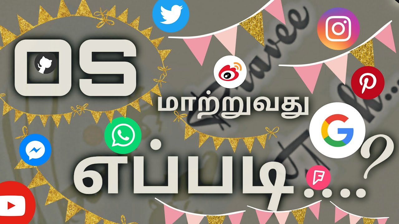 How to change OS for all pc windows 10,8,7,XP... - YouTube