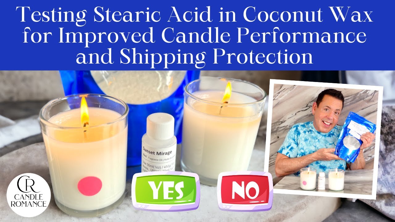 Can Adding Stearic Acid to Coconut Wax Improve Candle Performance and ...