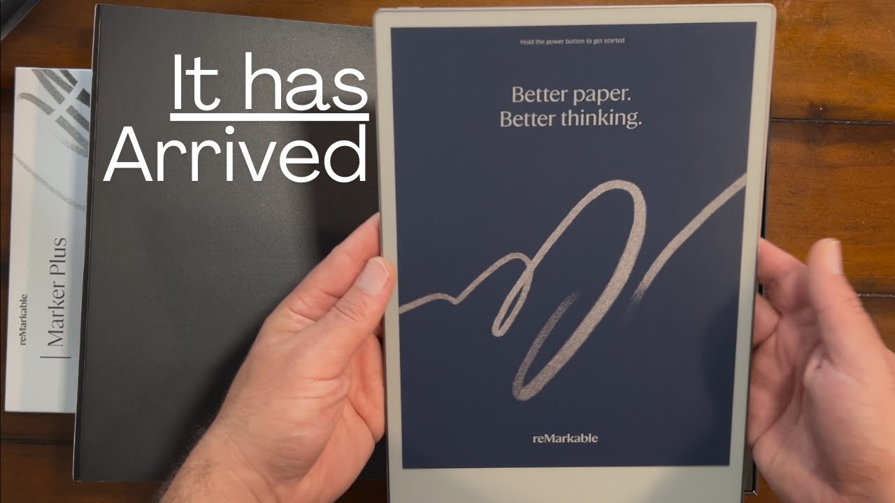 Remarkable Paper Pro unboxing. Very Nice. - YouTube