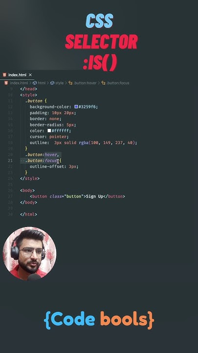 CSS Selectors :is() #css #selectors #shorts - YouTube