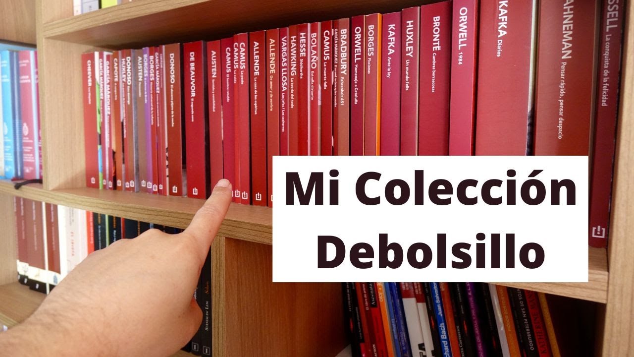 Todos mis libros del sello editorial Debolsillo - YouTube