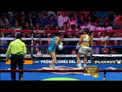 Ibeth Zamora vs Esmeralda Moreno - YouTube