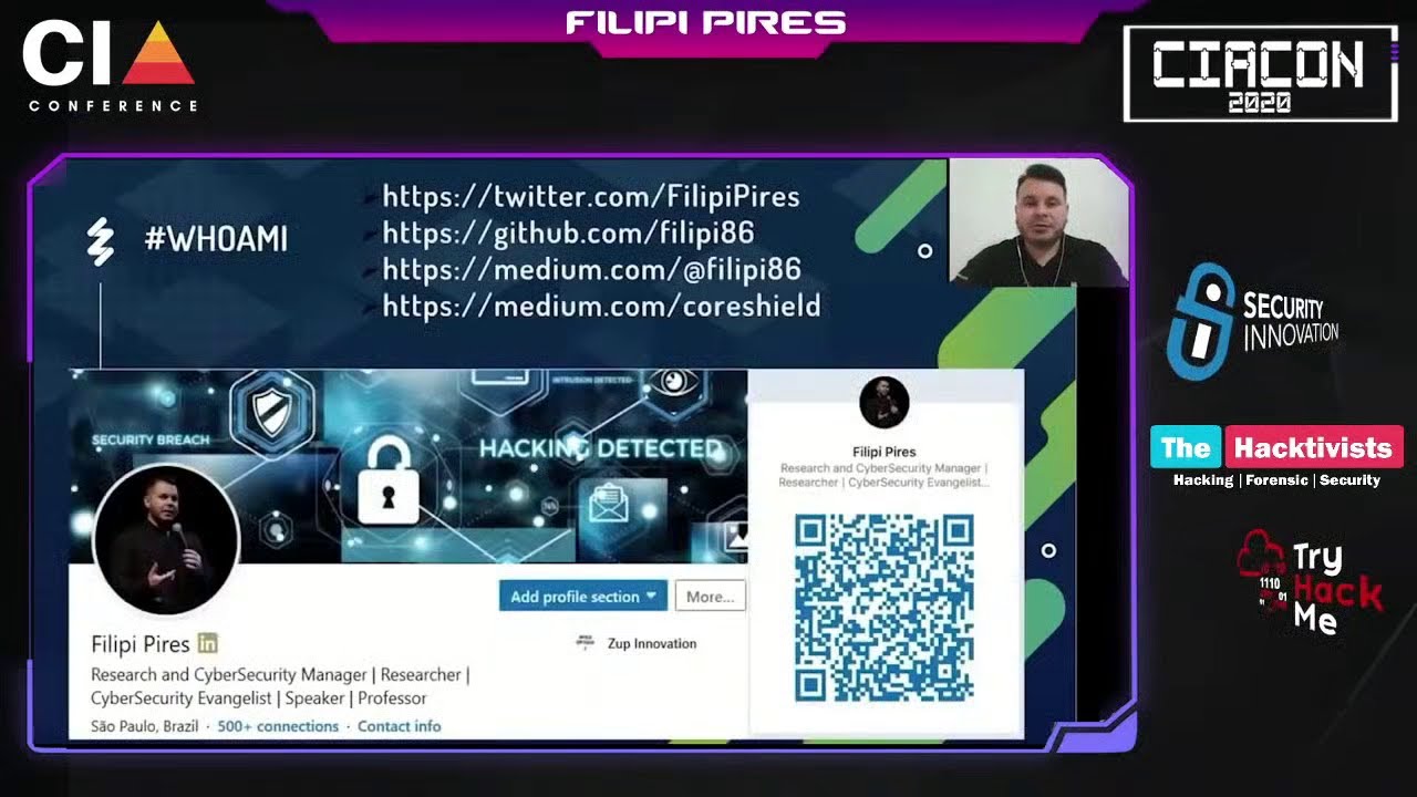Hunting Malwares For Fun And Flags Filipi Pires Youtube